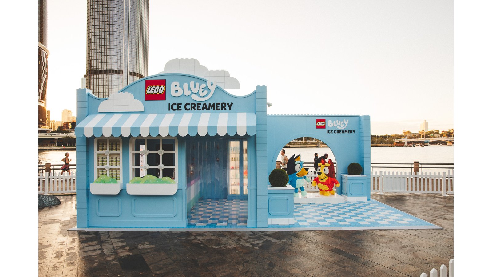 LEGO Bluey Ice Cream Shop opens in Brisbane! – Outback Bricks